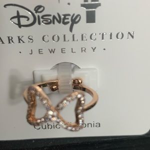 Disney | Jewelry | Disney Parks Collection Minnie Mouse Bow Ring | Poshmark